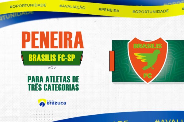 O Brasilis FC-SP realizará peneira para três categorias - Portal Brazuca