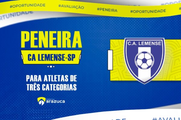 O Lemense -SP realizará peneira para três categorias - Portal Brazuca